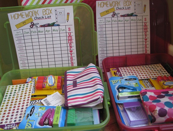 In Place Of Her Crown: Last Minute gifts, Homework box